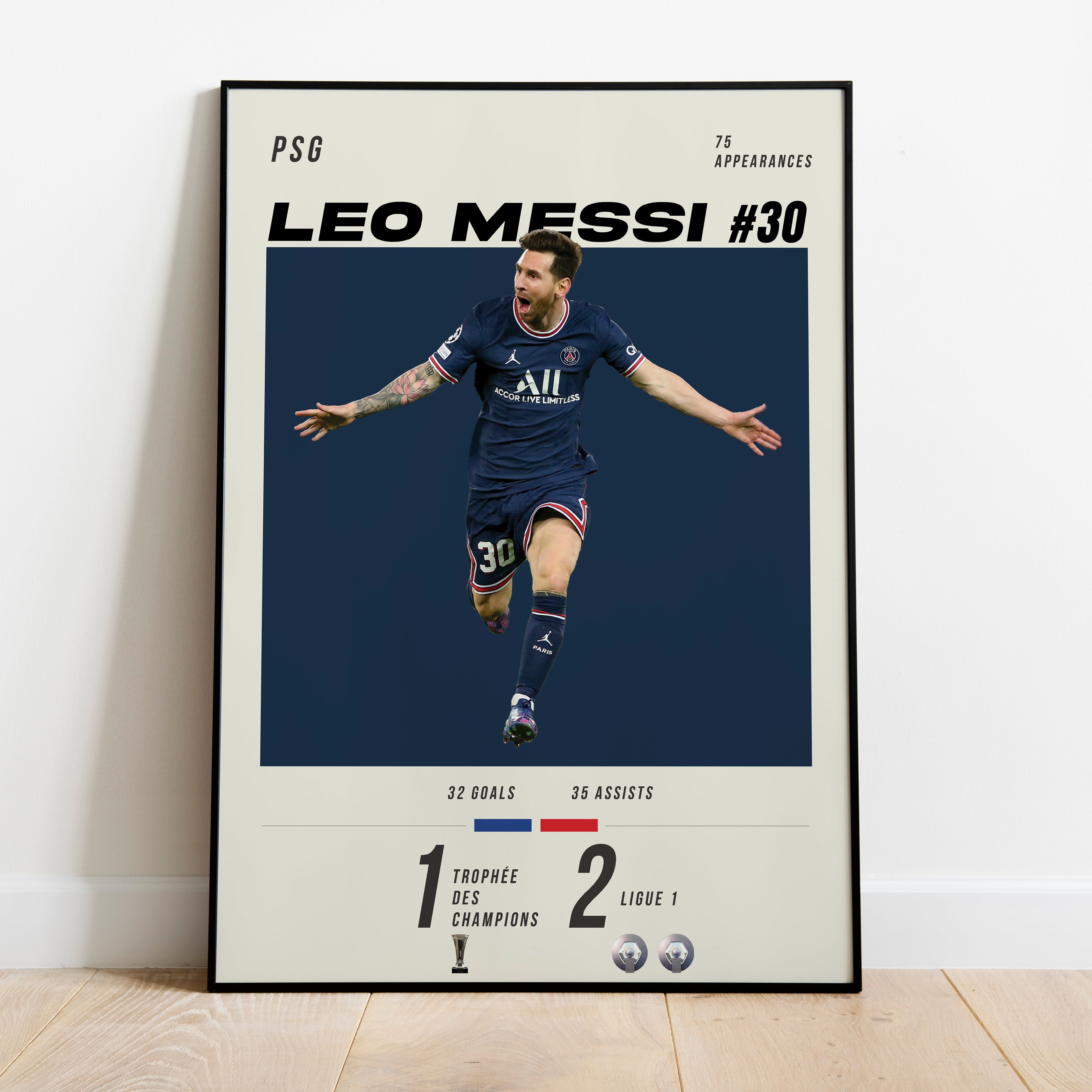 Messi #30 Heavyweight Art Print – Mystery Shirt in a Box